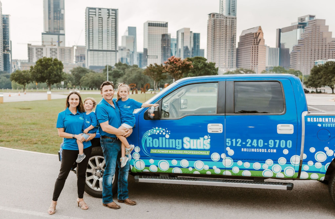 Power Washing Franchise Opportunity | Rolling Suds